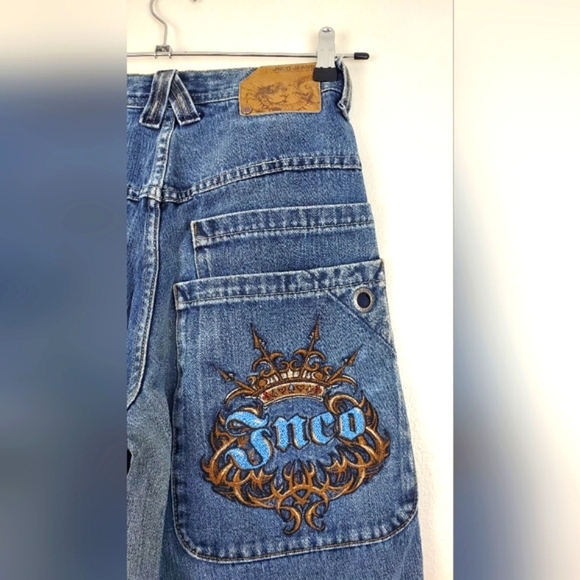 JNCO | Jeans | Vintage Jnco 9s Y2k Baggy Skater Jeans Emblem Patch Logo ...